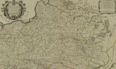 Dokadna Stara Mapa Europy Z 1644 Roku Na Mapie