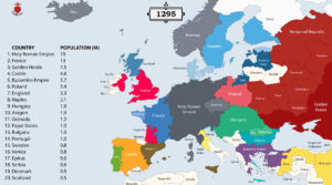 Tak rok po roku zmieniały się granice państw w Europie | Eloblog