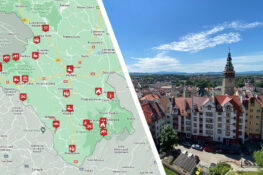 Szczegółowa mapa Polski z 1771 roku | Eloblog